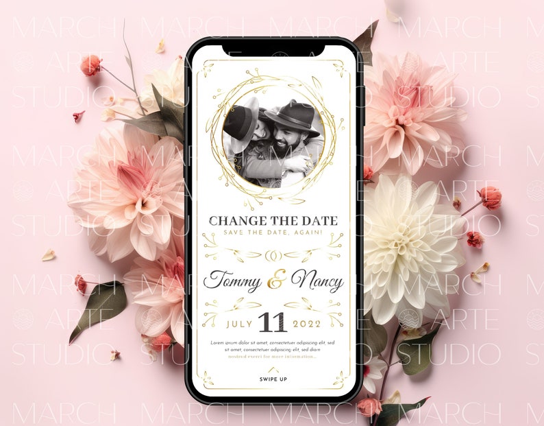 Baby Shower E-invite Mockup, Invite Device Mockup, iPhone Mock Up ...