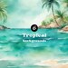 6 Summer Beach Backgrounds | Beach Landscapes Watercolor Clipart | Sea ...