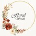 Dainty Florals Watercolor Clipart Set DIY Floral Elements, Flower ...