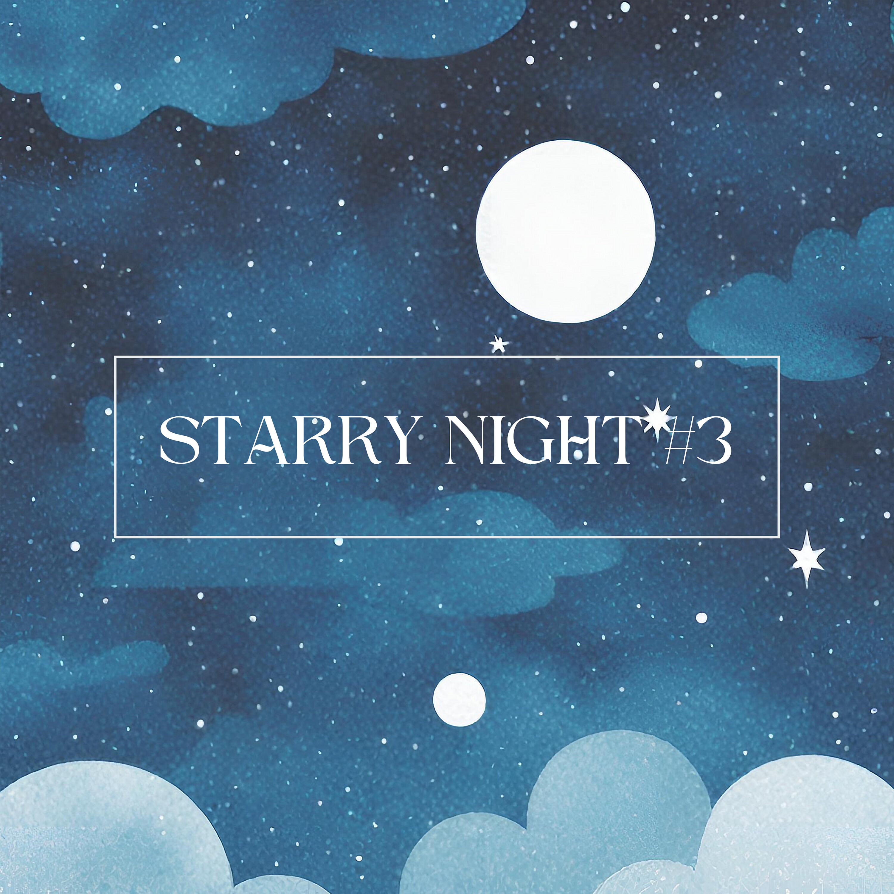 3 X Night Sky Watercolor Backgrounds | Celestial Stars & Moon Clipart ...