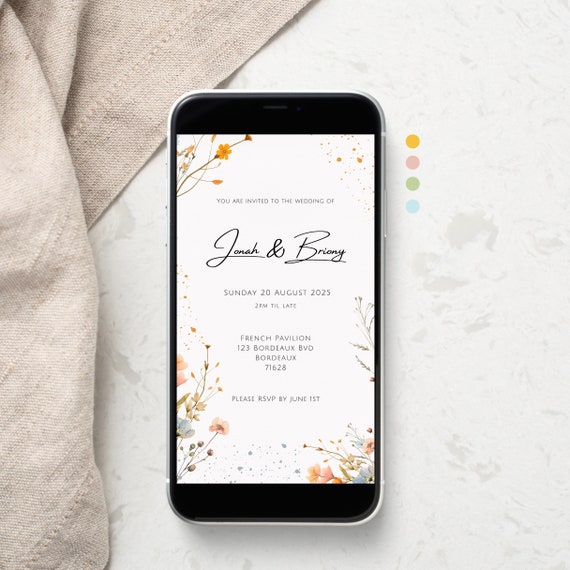 Electronic Invitations Elegant