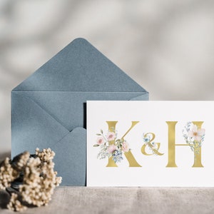 Gold Alphabet Clipart | Floral Gold Alphabet | Gold Letter | Floral ...