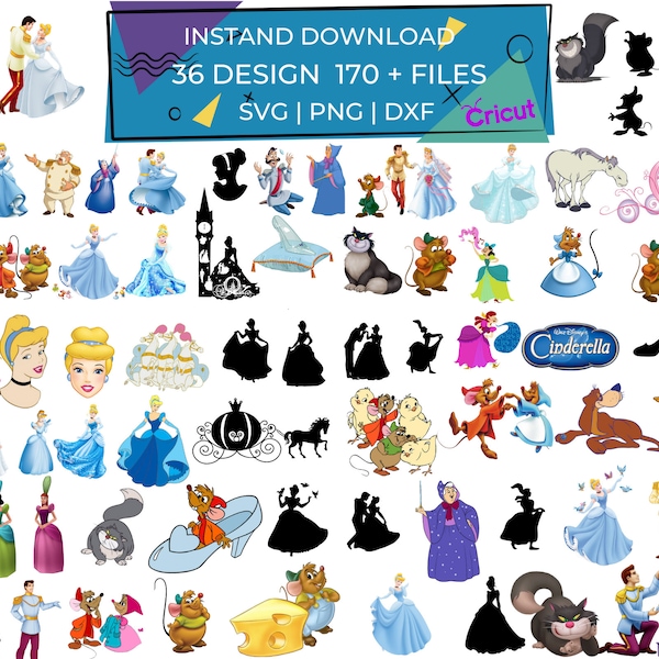 Cinderella Blue Birds Svg - Etsy