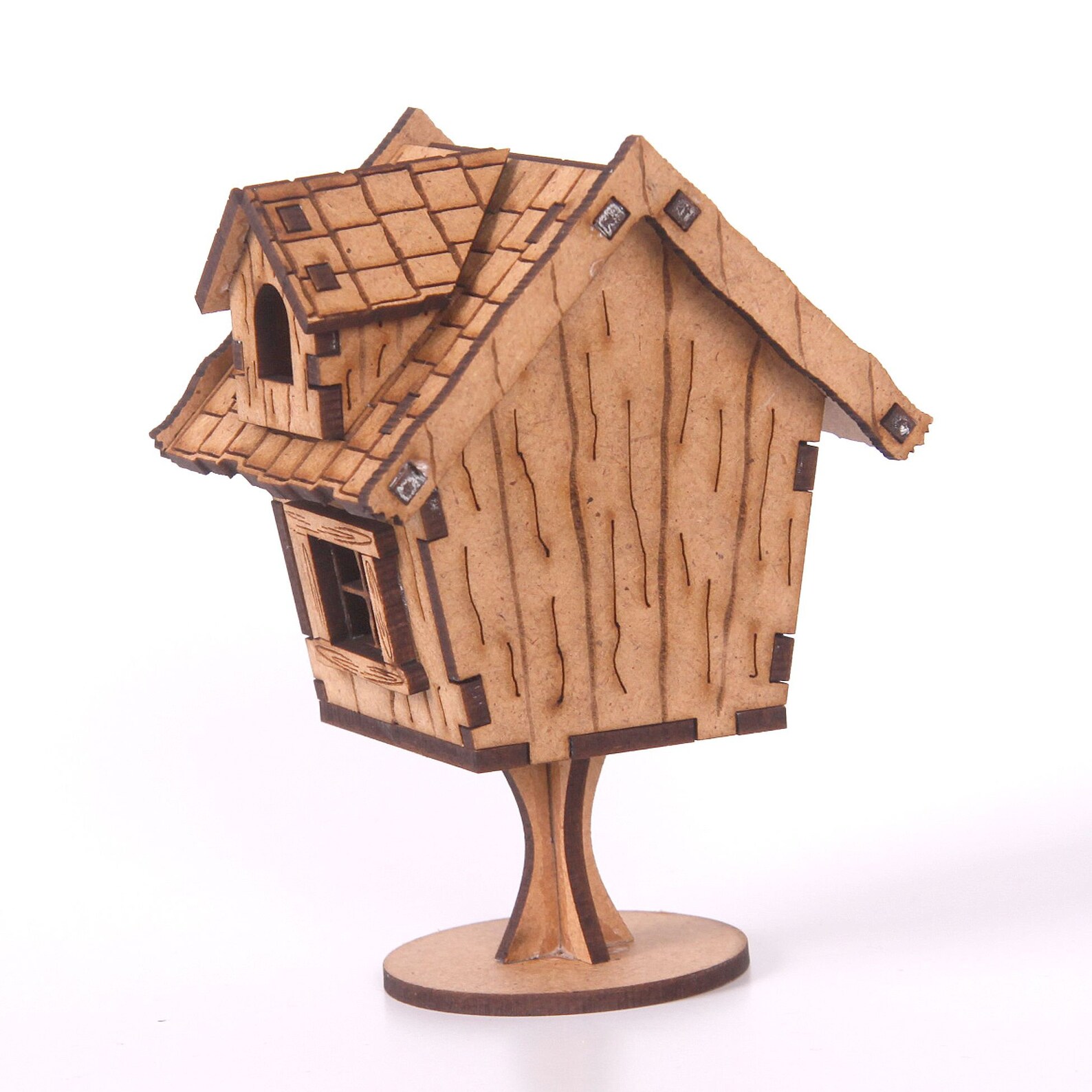 Wooden House Laser Cut Tree House,decorative Design Dxf,svg,cdr,ai,pdf ...