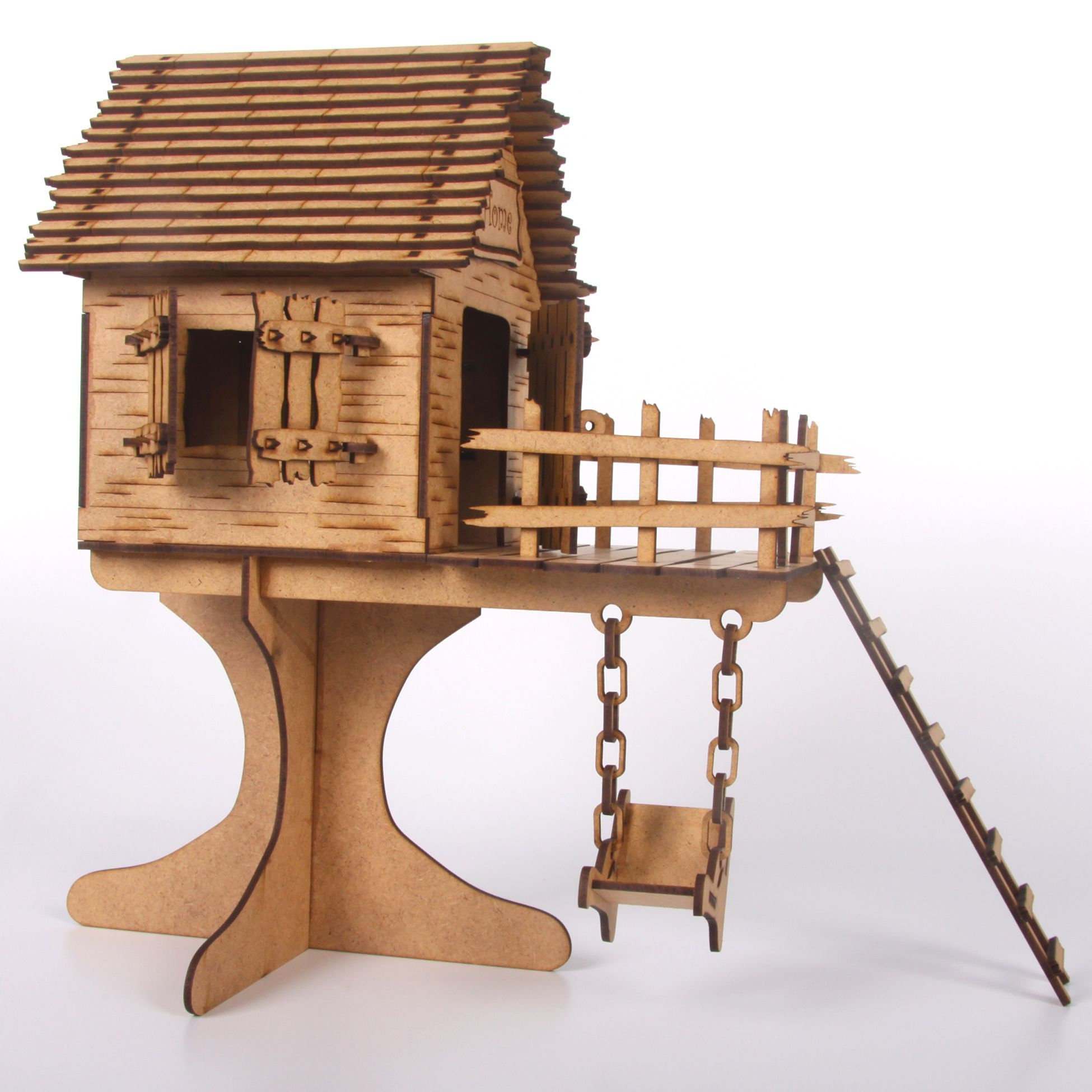 Wooden Houses-medieval Designs.bundle of 4 Digital Download,laser Cut ...