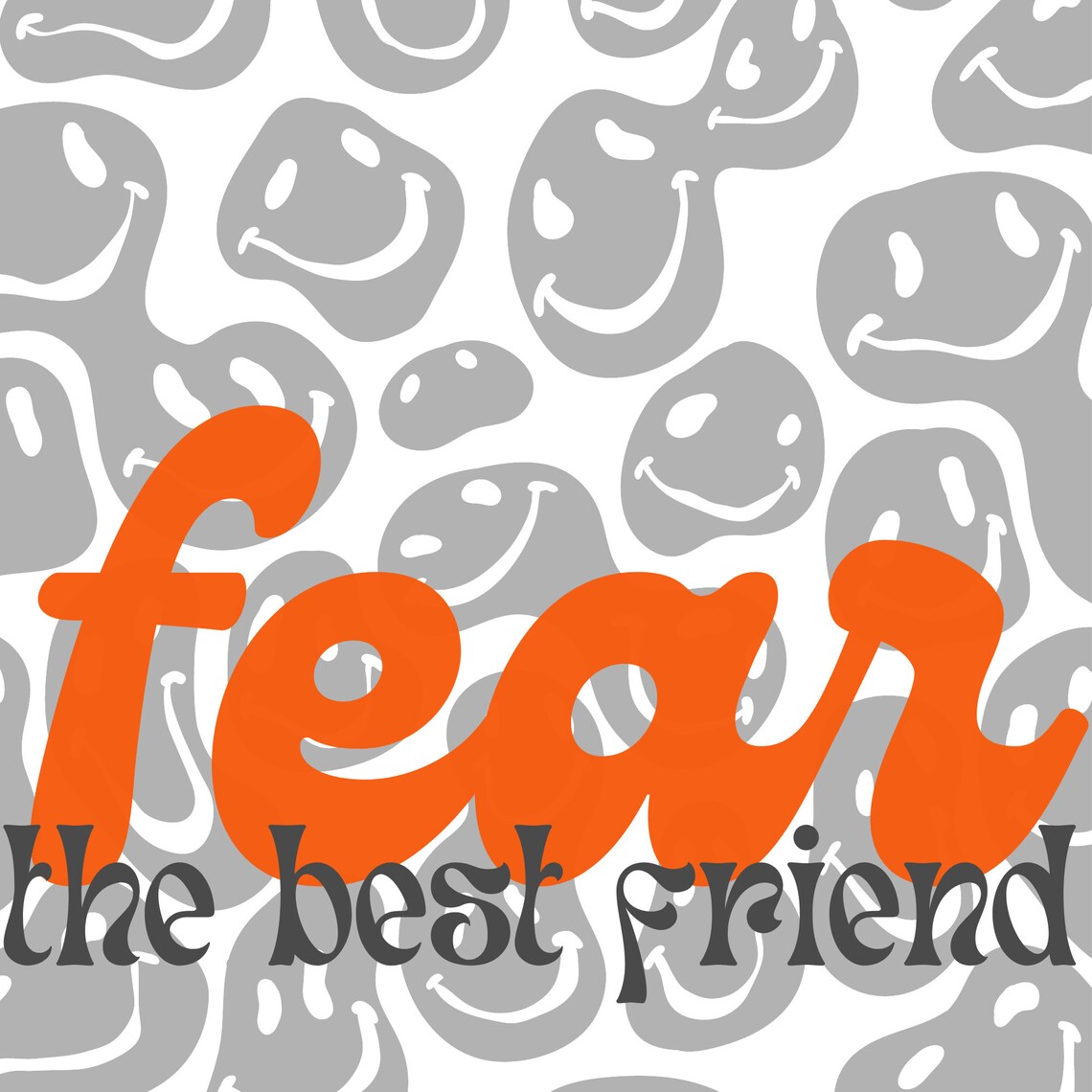 My Friend Fear - Groovy Print • Wall Art • Dorm Room • Art Print ...
