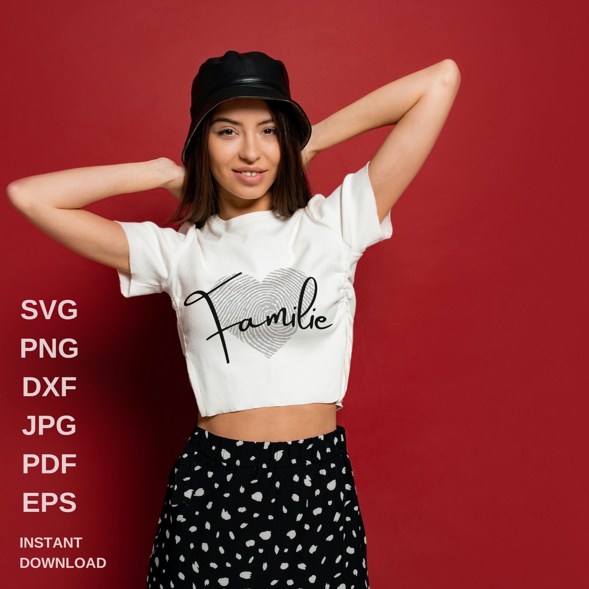 Plotter File Family With Heart Svg Png Dxf Jpg Pdf Eps - Etsy