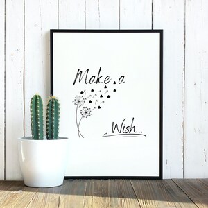 Plotter File Make a Wish - Svg Png Dxf Jpg Pdf Eps - Etsy