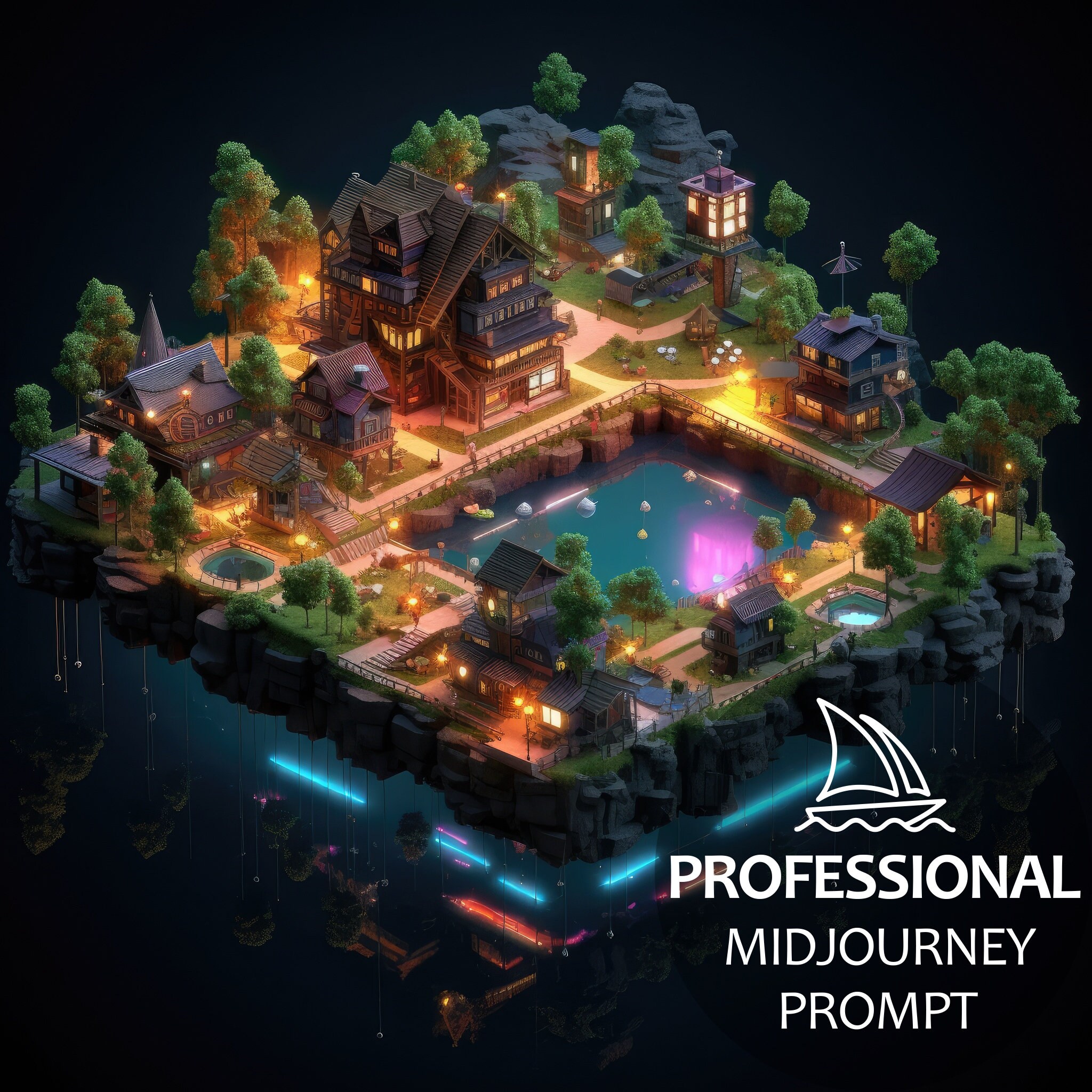 Single Prompt: NFT Land Midjourney Prompt, NFT Prompt for Midjourney ...