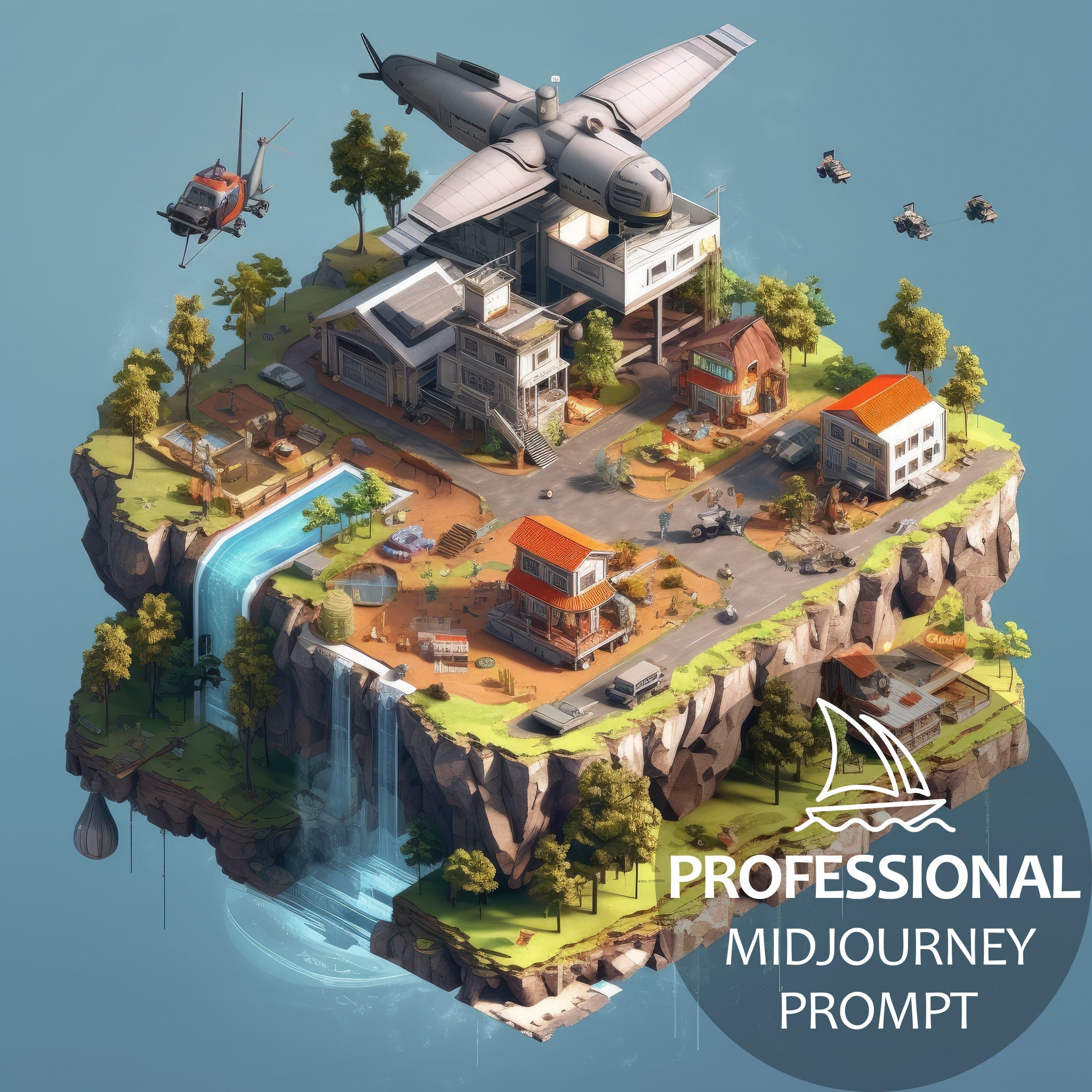 Single Prompt: NFT Land Midjourney Prompt, NFT Prompt for Midjourney ...