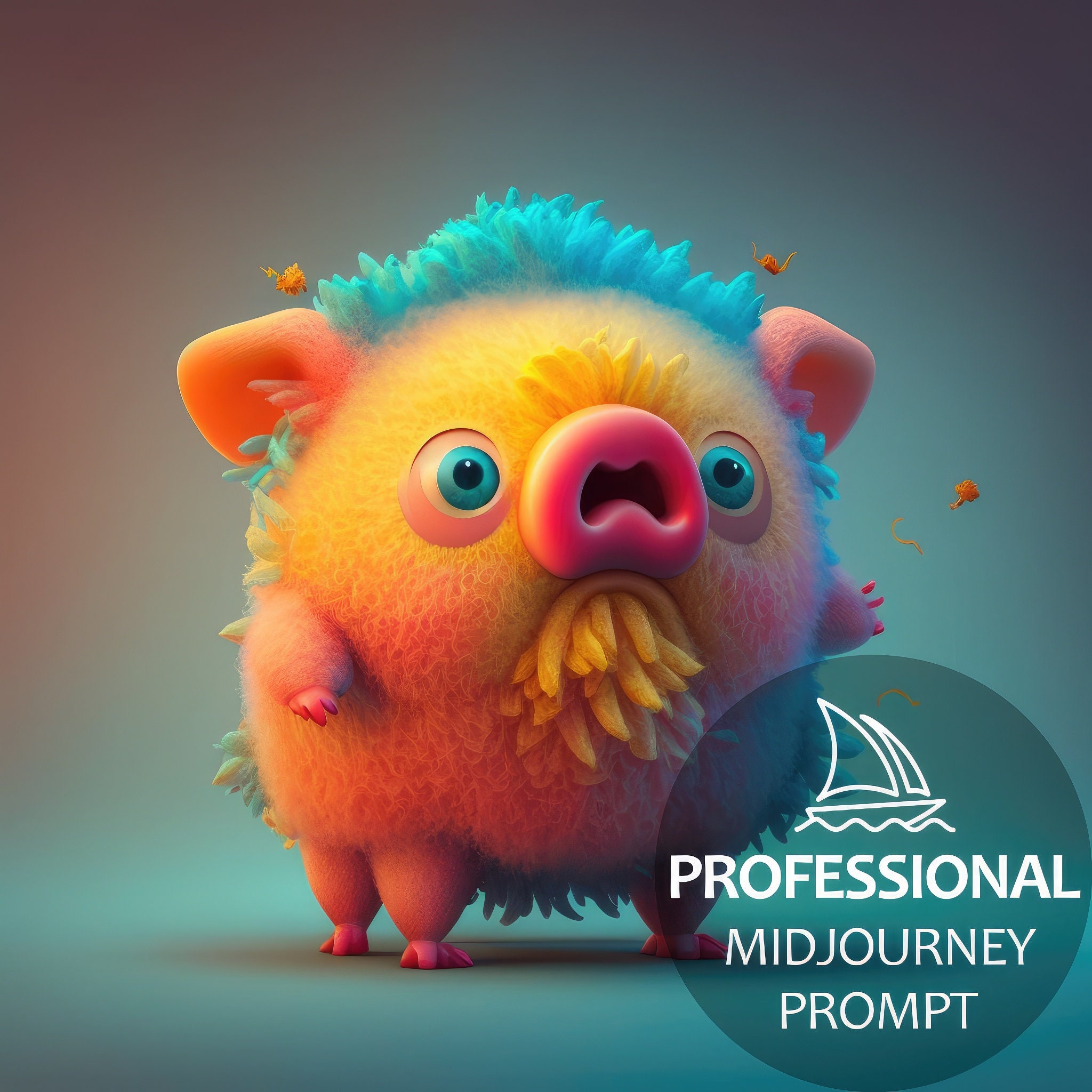 Single Prompt: Midjourney Prompt for 3D Pixar Creatures | Midjourney ...