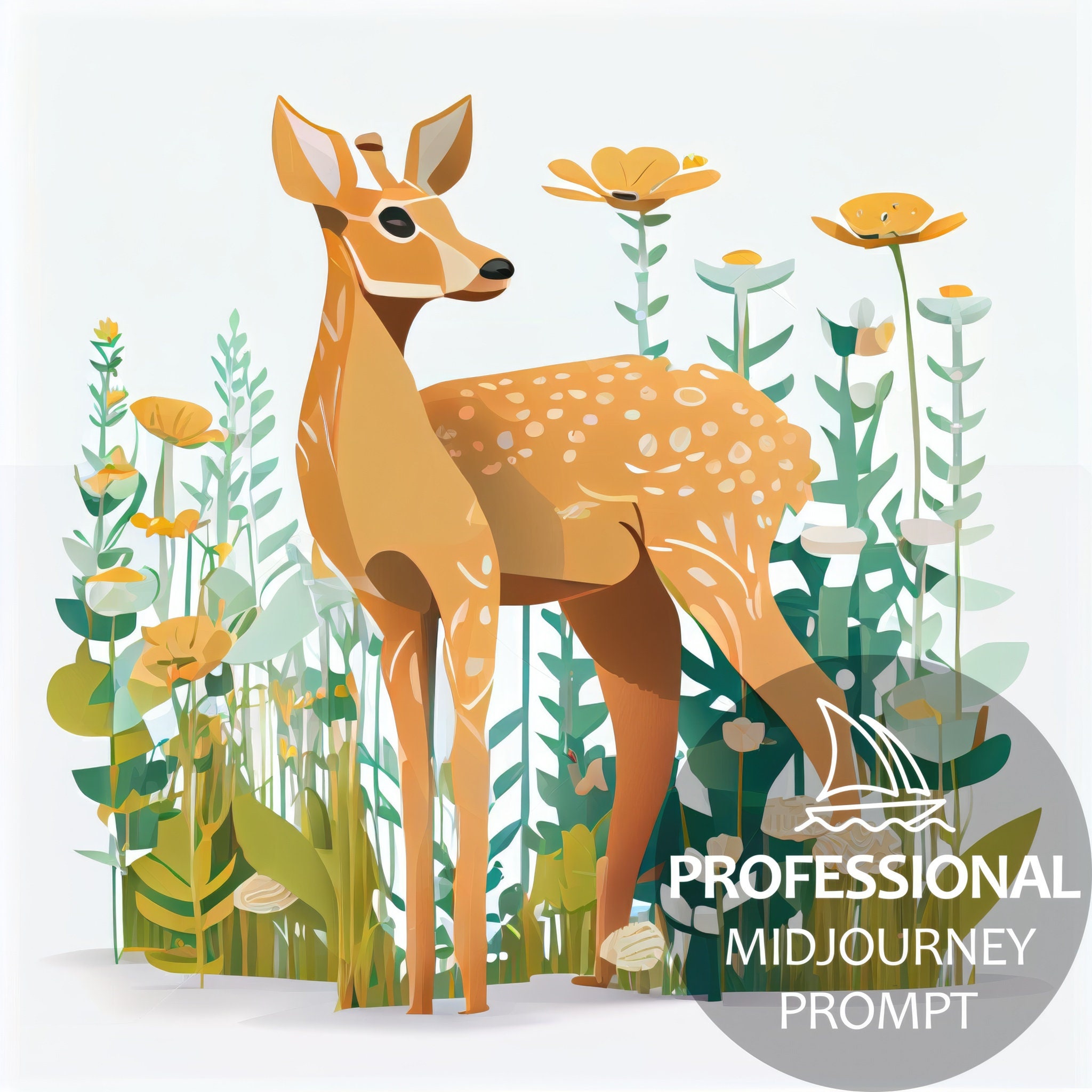 Single Prompt: Layered Paper Animal Midjourney Prompt, Cut Paper Prompt ...