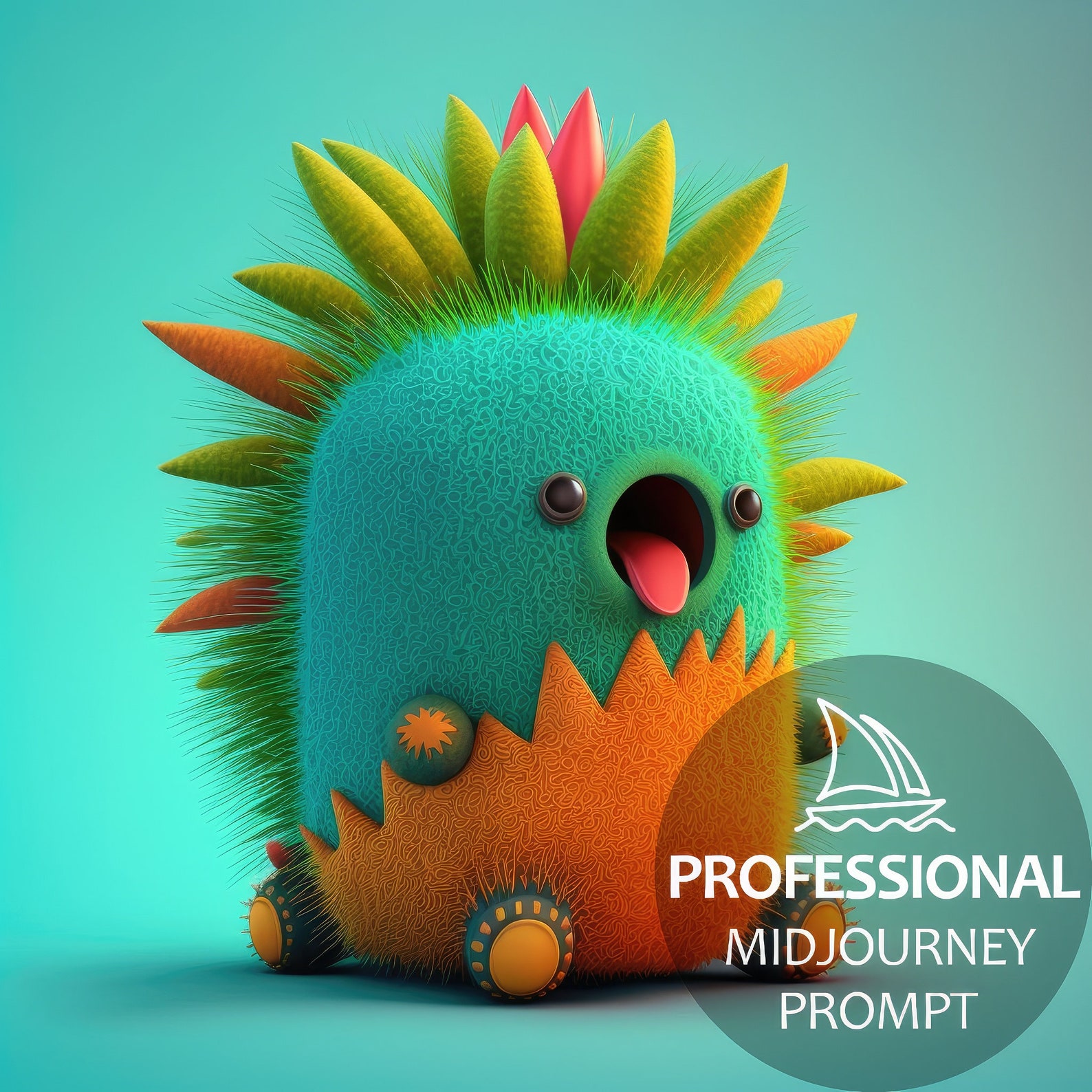 Single Prompt: Midjourney Prompt for 3D Pixar Creatures | Midjourney ...