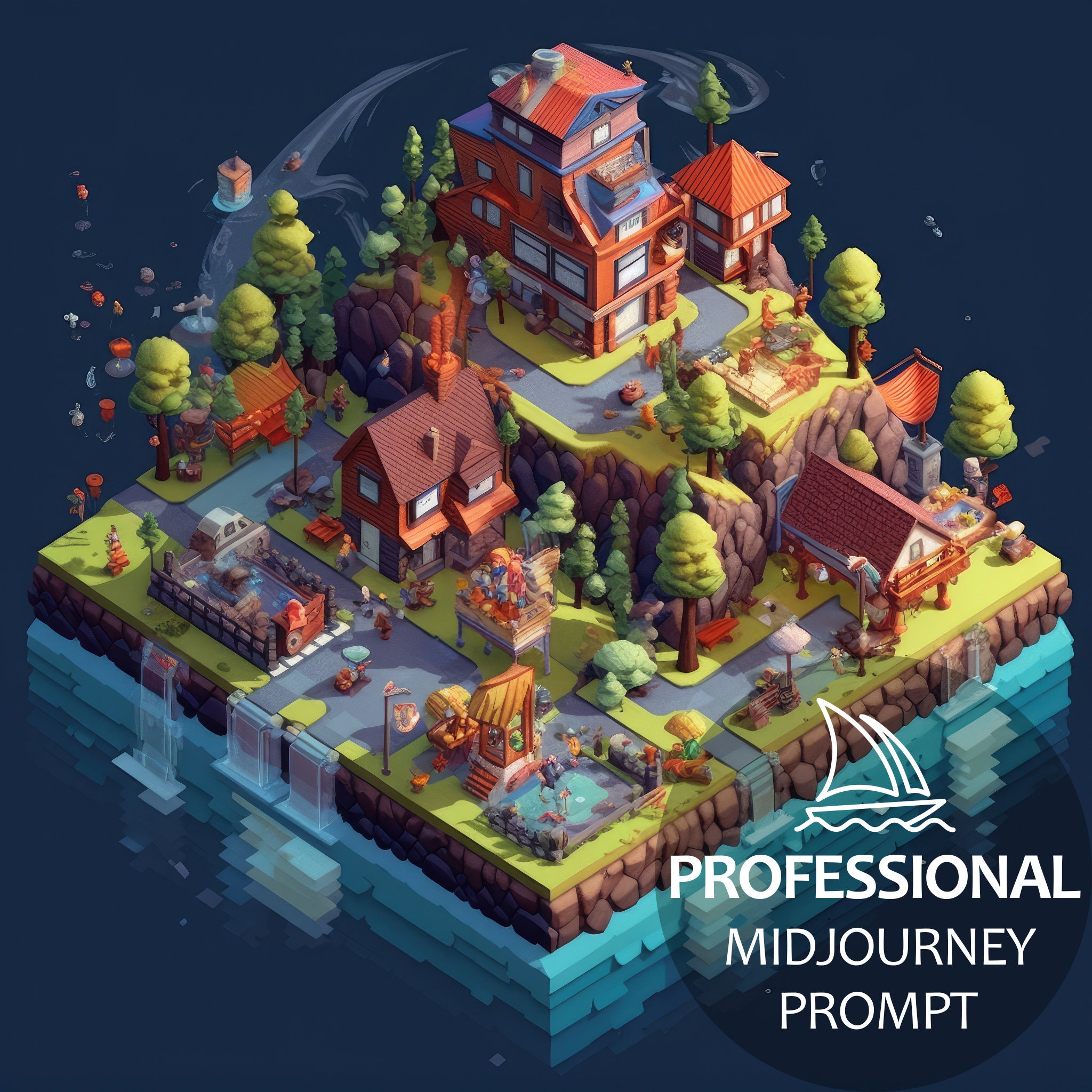 Single Prompt: NFT Land Midjourney Prompt, NFT Prompt for Midjourney ...