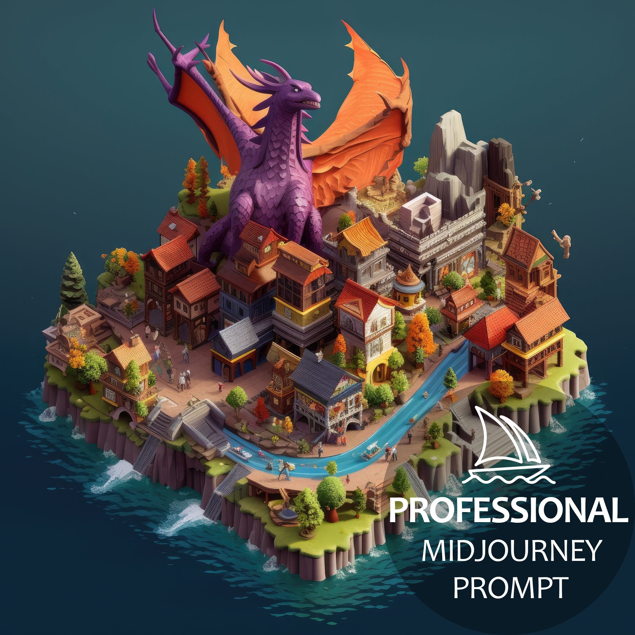 Single Prompt: NFT Land Midjourney Prompt, NFT Prompt for Midjourney ...