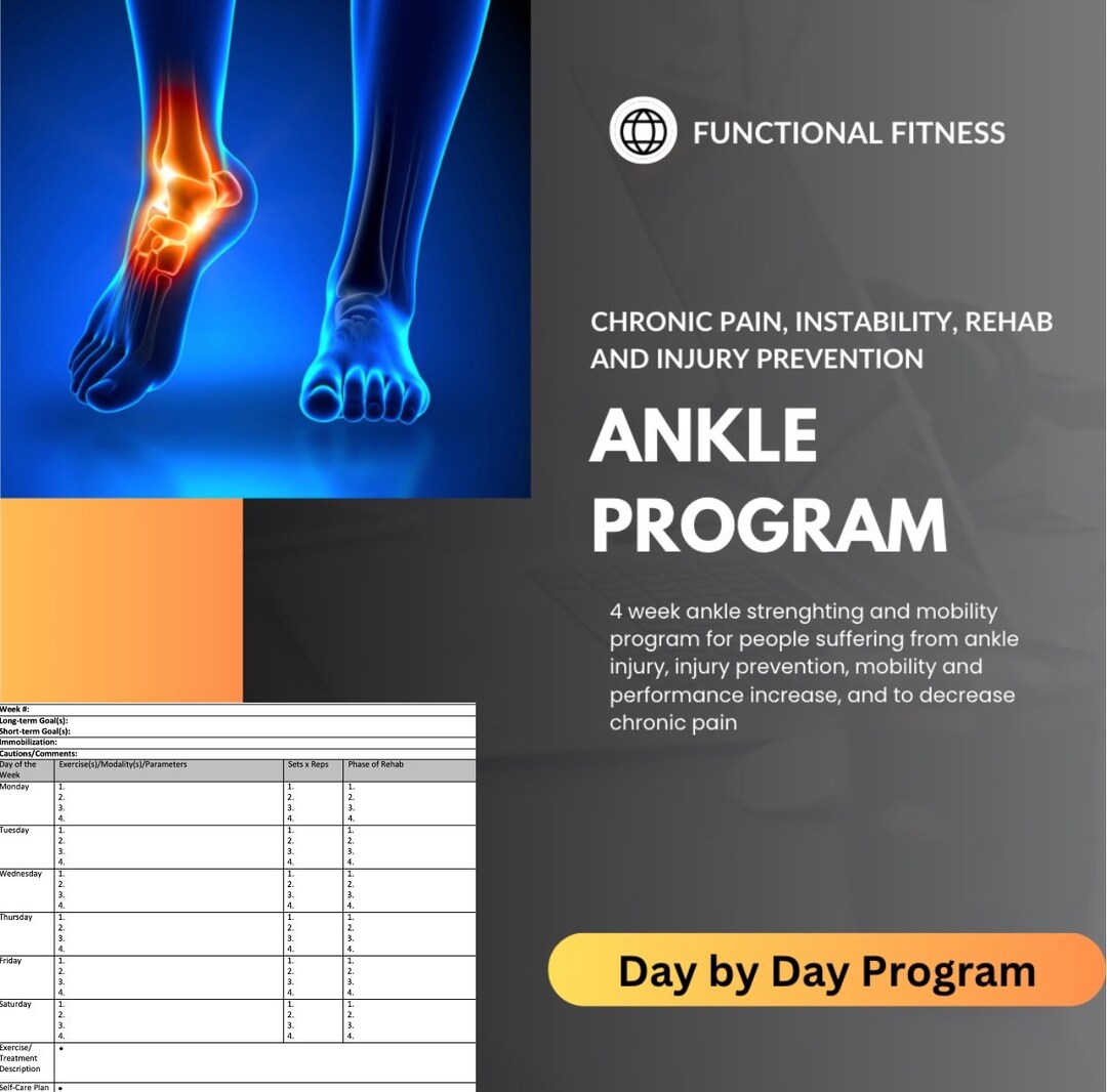 Ankle Strength, Rehabilitation, and Mobility Program | Ankel Stretching ...