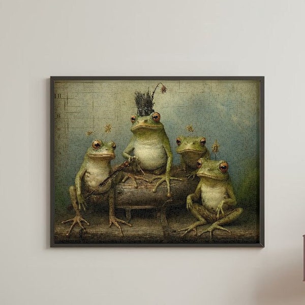 Whimsical Frog - Etsy
