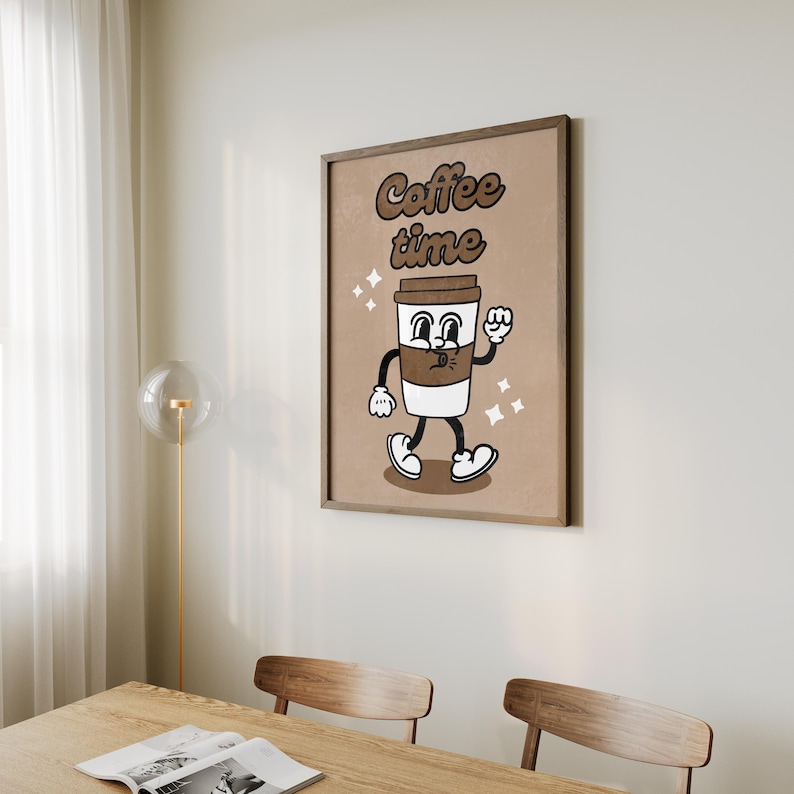 Dining Room Frame Mockup | Vertical Poster PSD, 4 Styles (digital ...