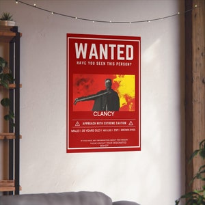 Twenty One Pilots Wanted Clancy Poster - Etsy