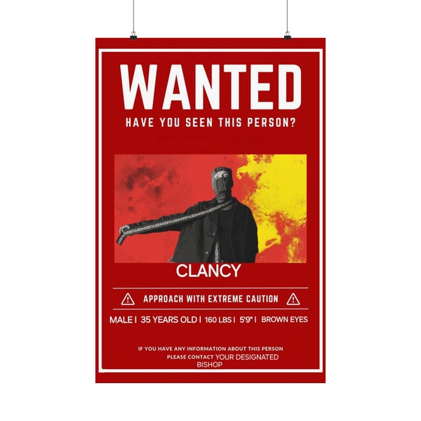 Twenty One Pilots Clancy Tour Poster - Etsy