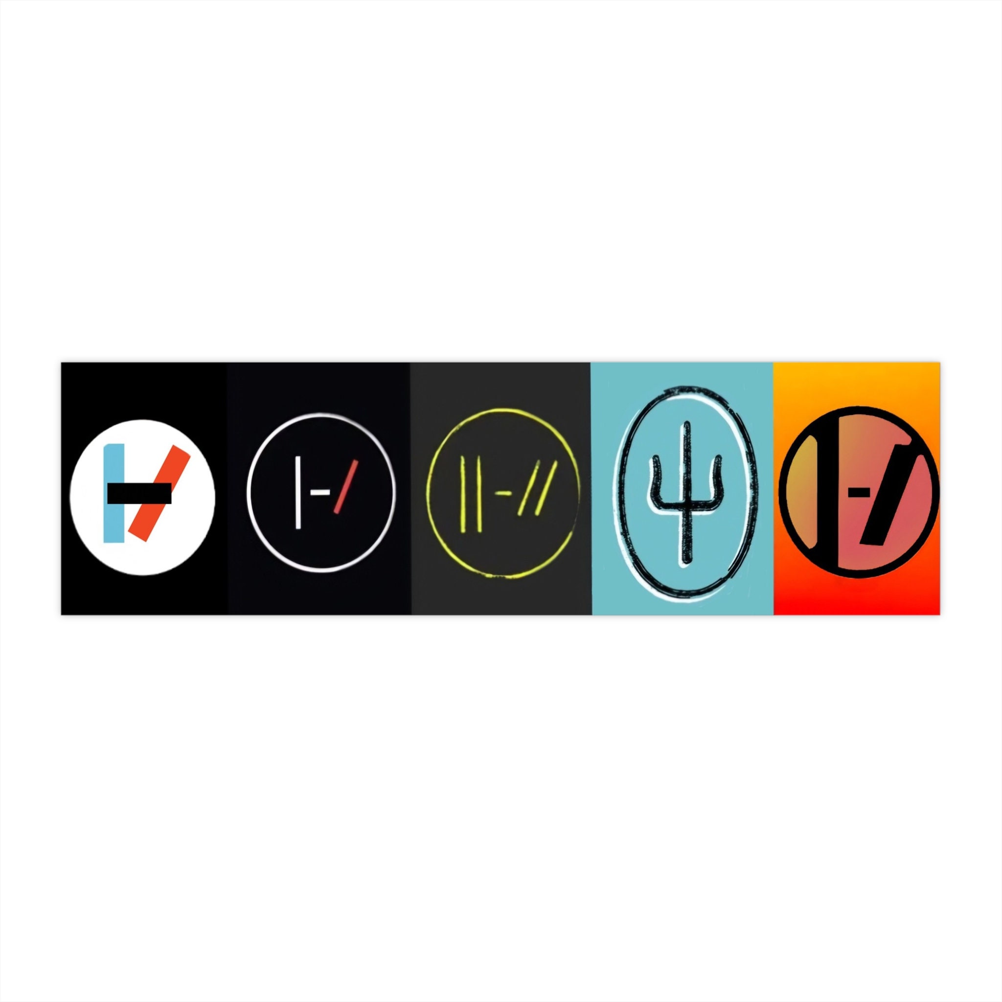 Twenty One Pilots Bumper Sticker - Etsy