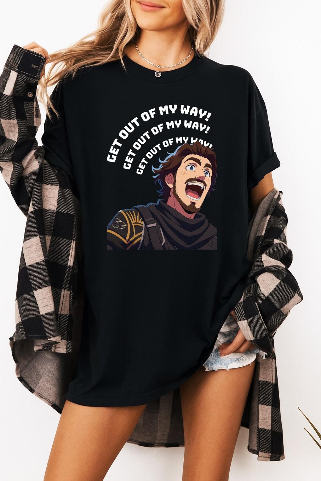 Clare Obscure Expedition 33 Gustave Get Out of My Way Tee, Funny Game ...