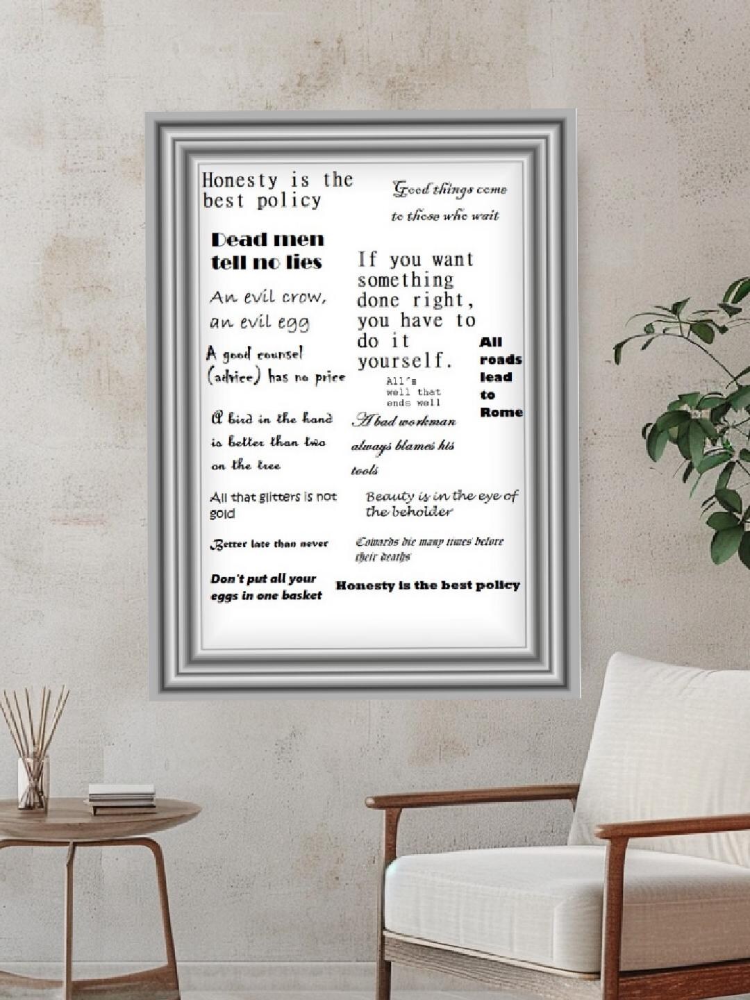 Printable Proverb Wall Art, Proverb Print, Digital Download Print ...