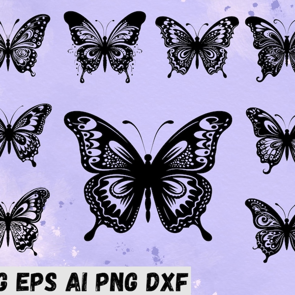 Butterfly Svg' - Etsy