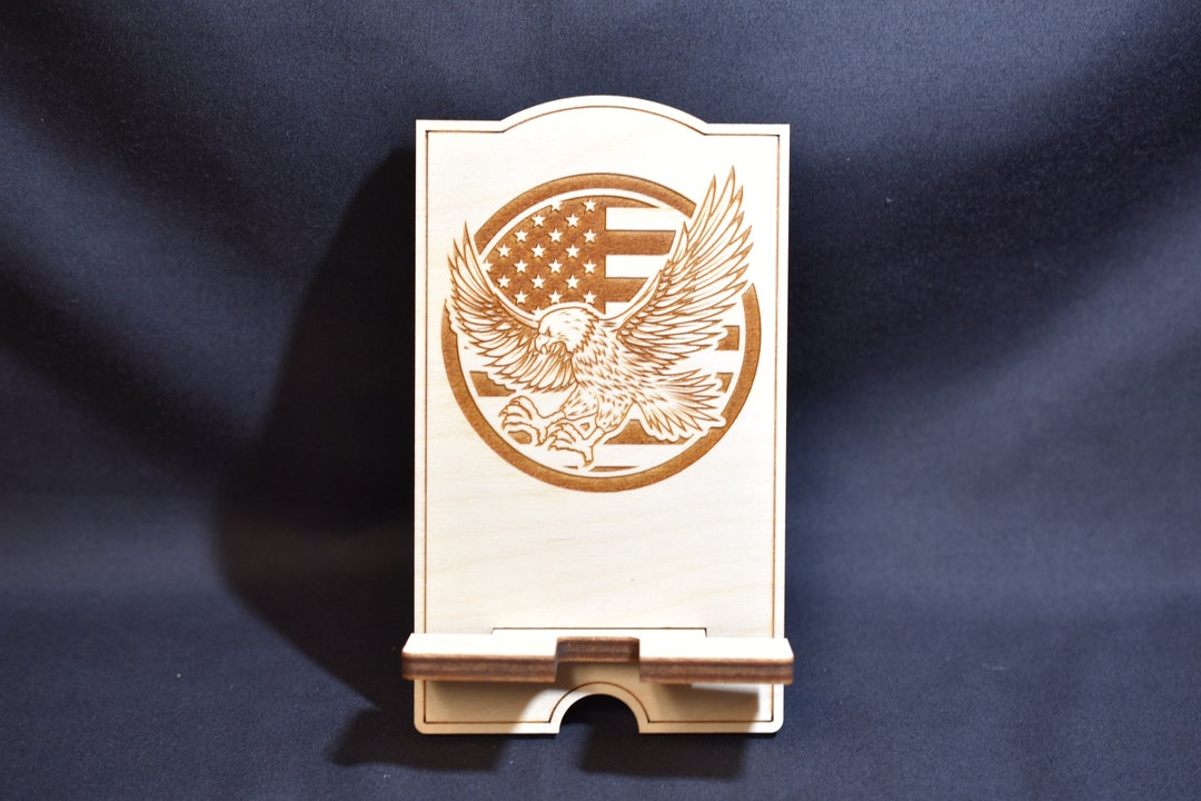 Personalized Laser Engraved Phone Stand - Etsy
