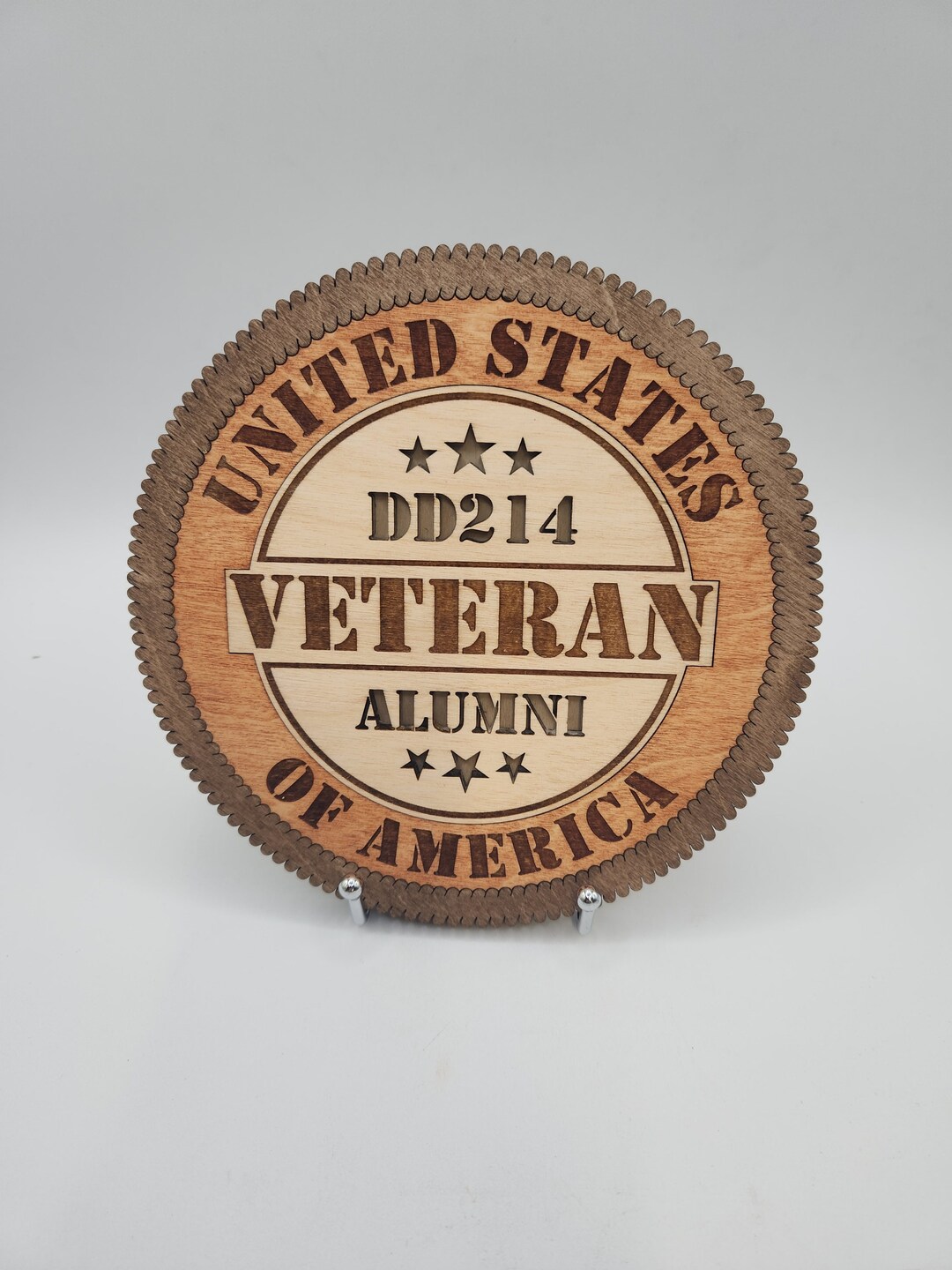 Veteran DD214 Alumni Laser Cut Wall Plaque - Etsy