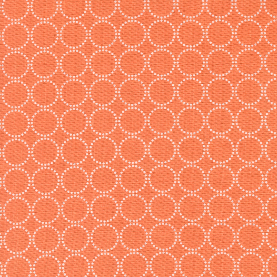 Coriander Colors- Rings- Orange- 29200 24- Moda Fabrics by Corey Yoder ...