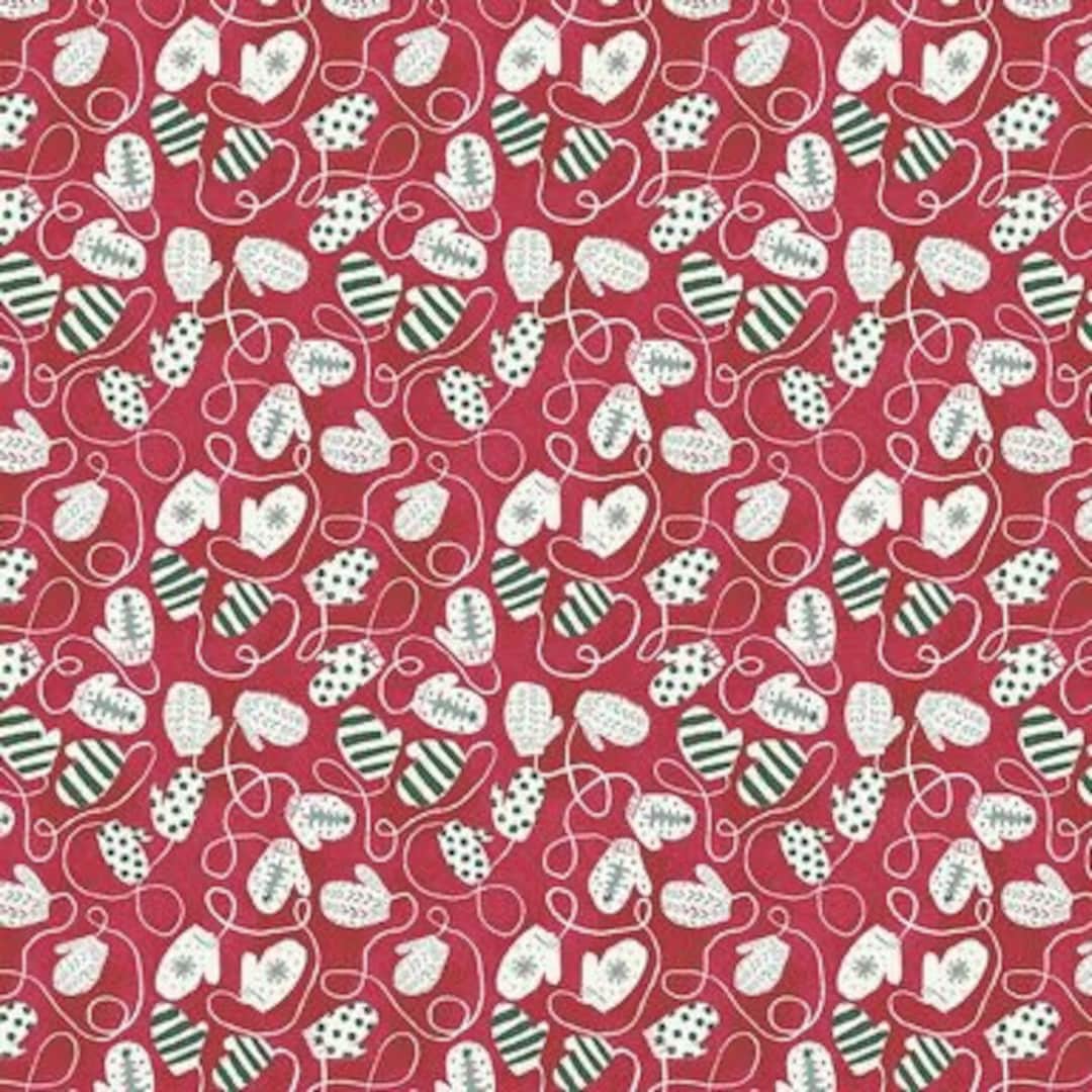 Mittens- Flame- DCJ2845- Dear Stella Fabrics by Clara Jean - Etsy