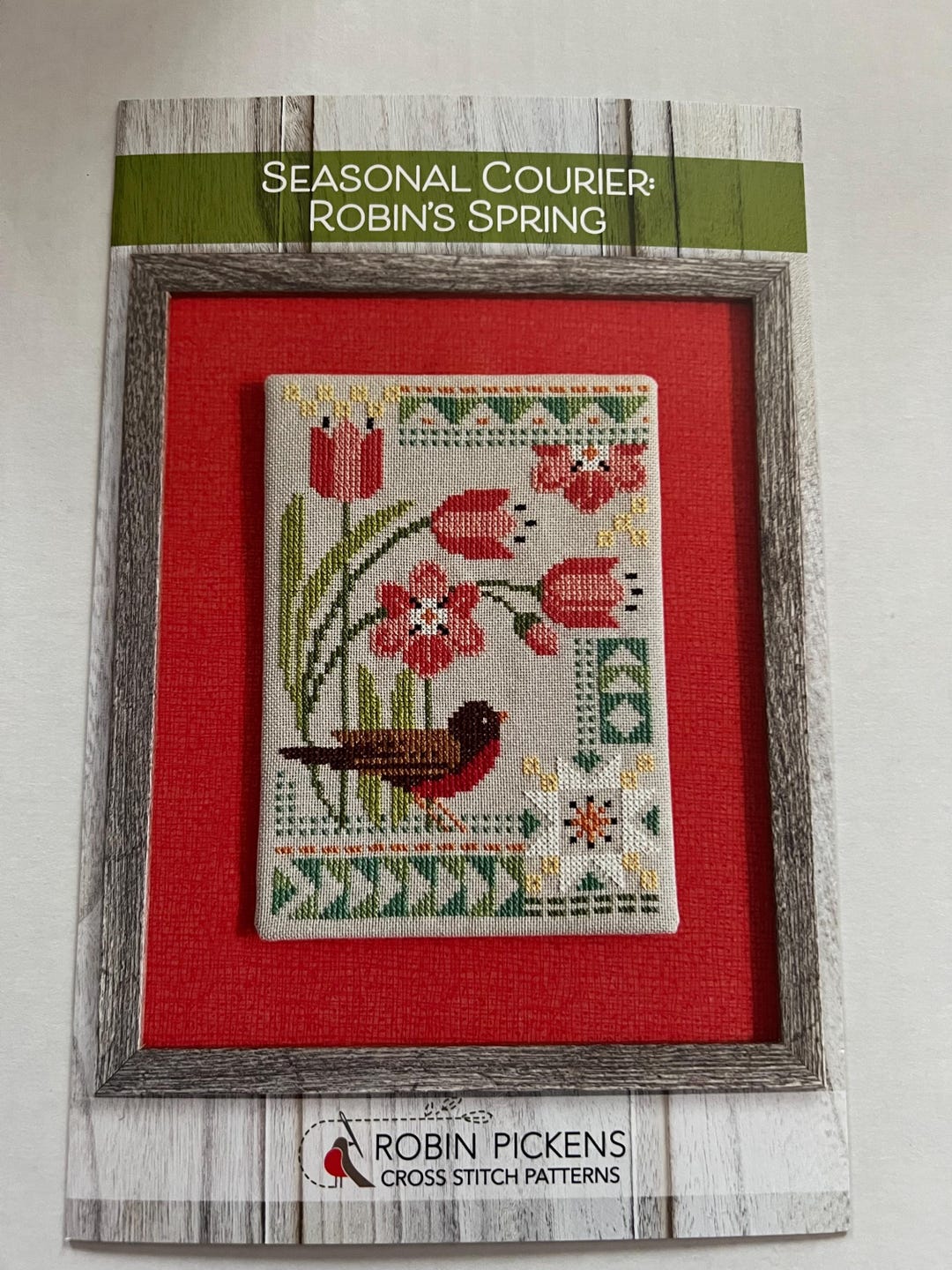 Robin’s Spring- Cross Stitch Pattern- RPCSP SCRS415- Needle Art Pattern ...