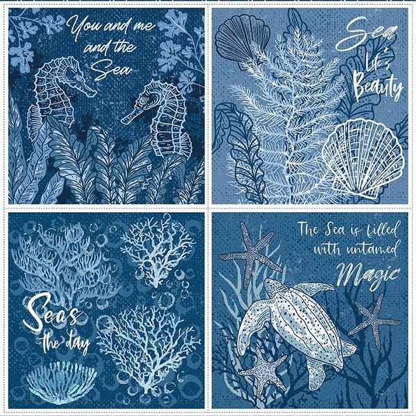 Ocean Quilt Panel - Etsy
