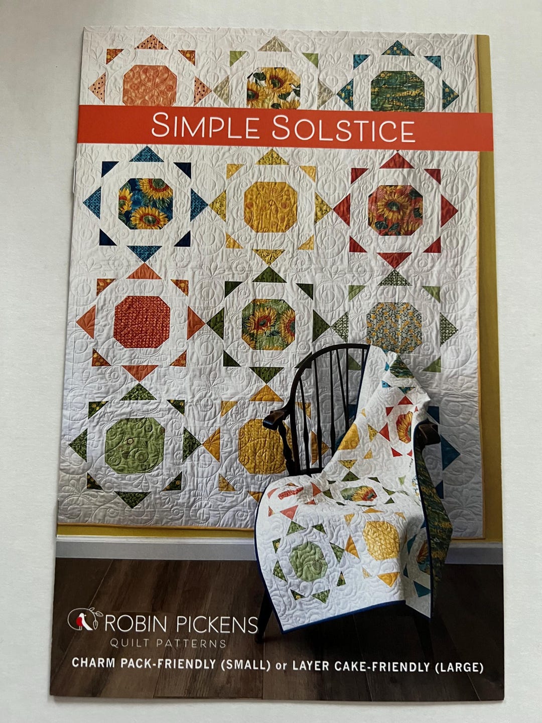 Simple Solstice- Quilt Pattern- RPQP SSOL131- Designed by Robin Pickens - Etsy