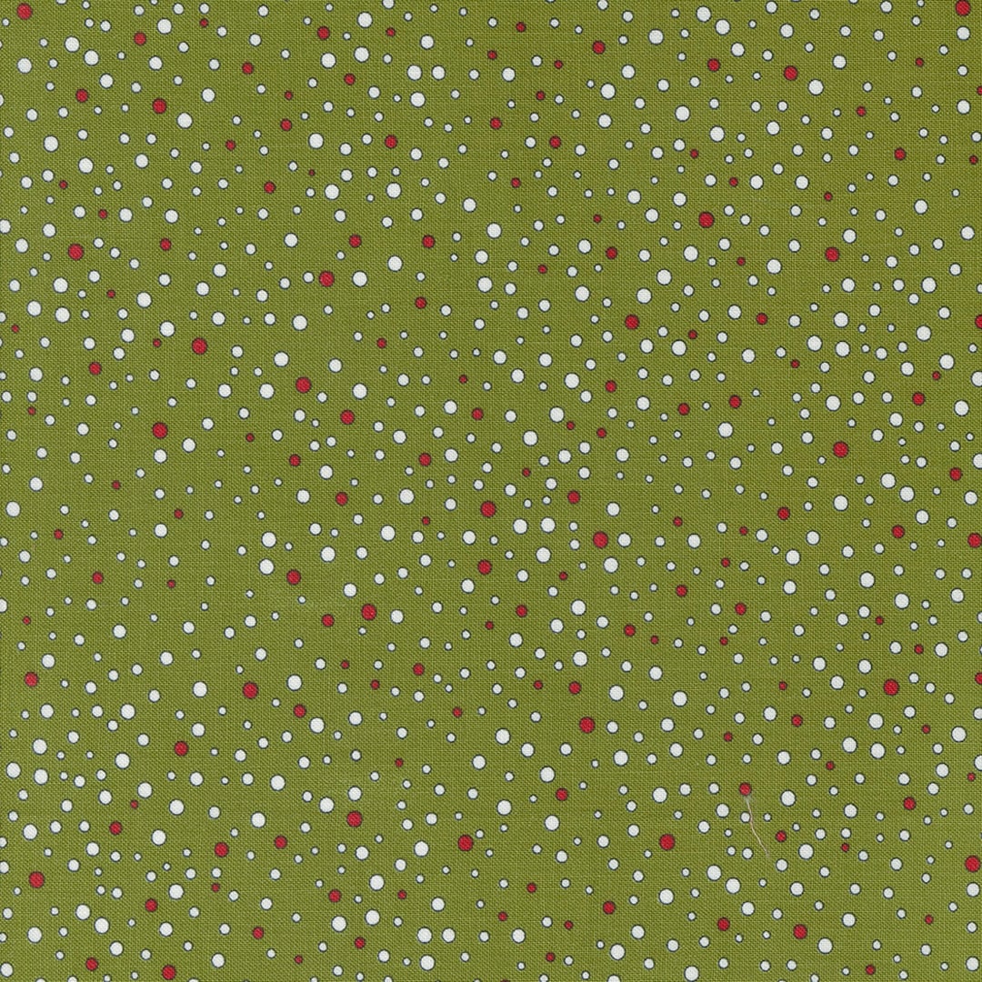 On Dasher Snowballs Pine 55665 13 Moda Fabrics by Sweetwater - Etsy