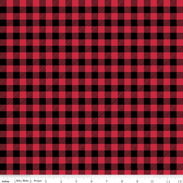 Red Buffalo Check - Etsy