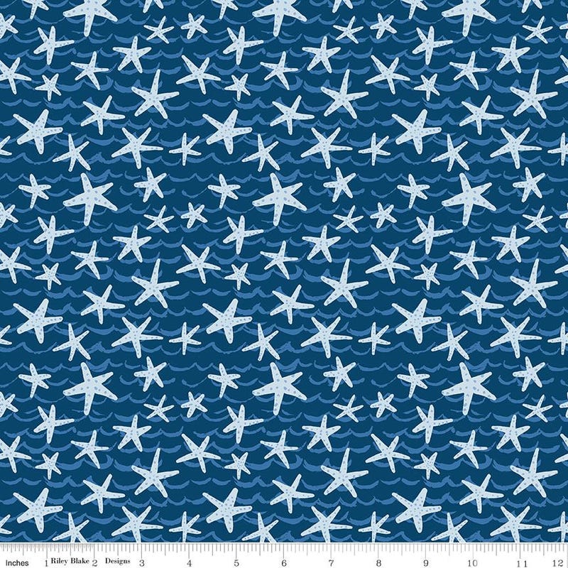 Starfish Fabric - Etsy
