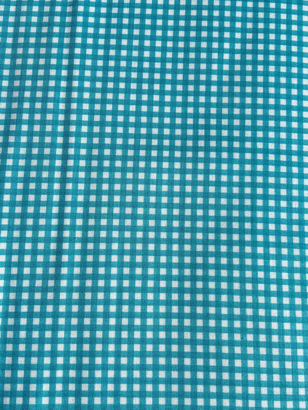 Gingham- Peacock- C440- Riley Blake Designs - Etsy