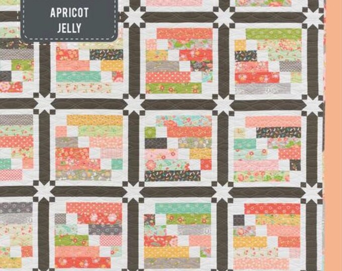 Apricot Jelly- Quilt Pattern- MOD 145- Finished Quilt Size 68 1/2” X 84 ...