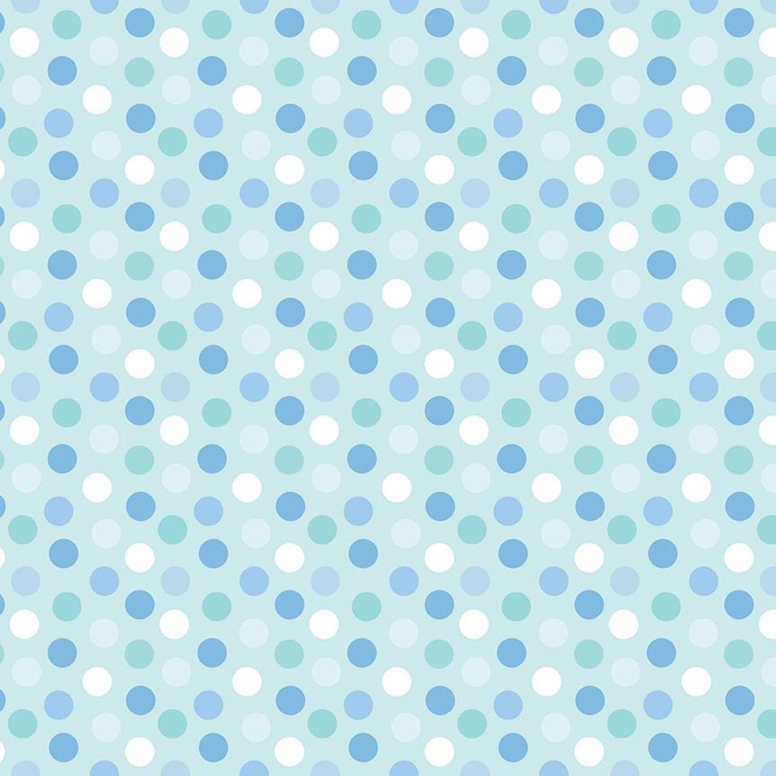 Special Delivery - Dots Blue- C15284- Riley Blake Designs by Doodlebug ...