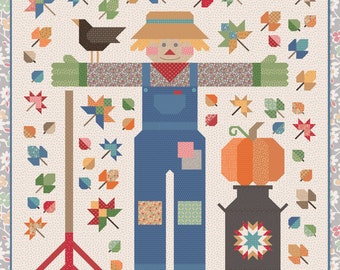 THE QUILTED SCARECROW Quilt Pattern. Designed by Lori Holt of Bee in My Bonnet. - Etsy