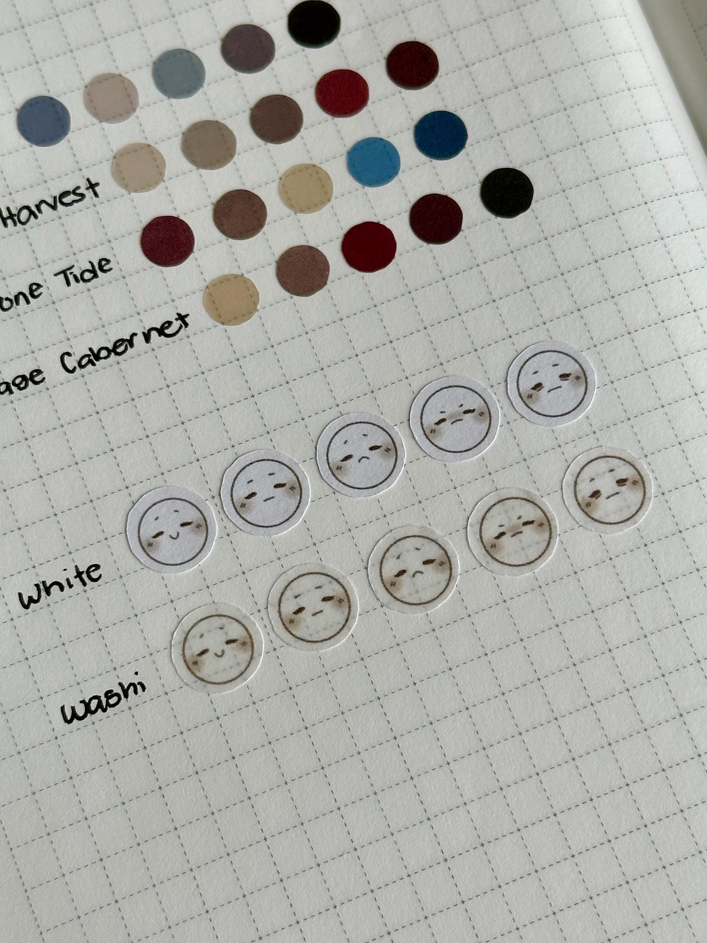 Emoji Mood Tracker Stickers: Journal & Planner Emoticons - Etsy