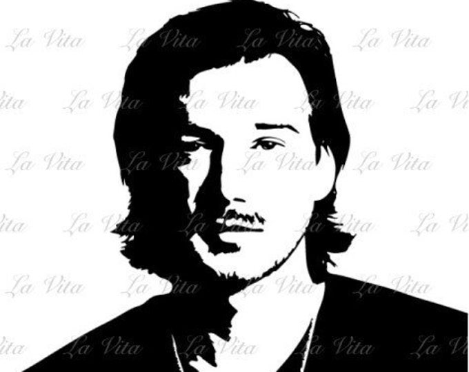 Morgan Wallen Silhouette SVG PNG - Etsy