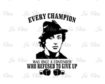 Rocky Balboa Clipart PNG, SVG, Digital Download, Printable, Sublimation ...