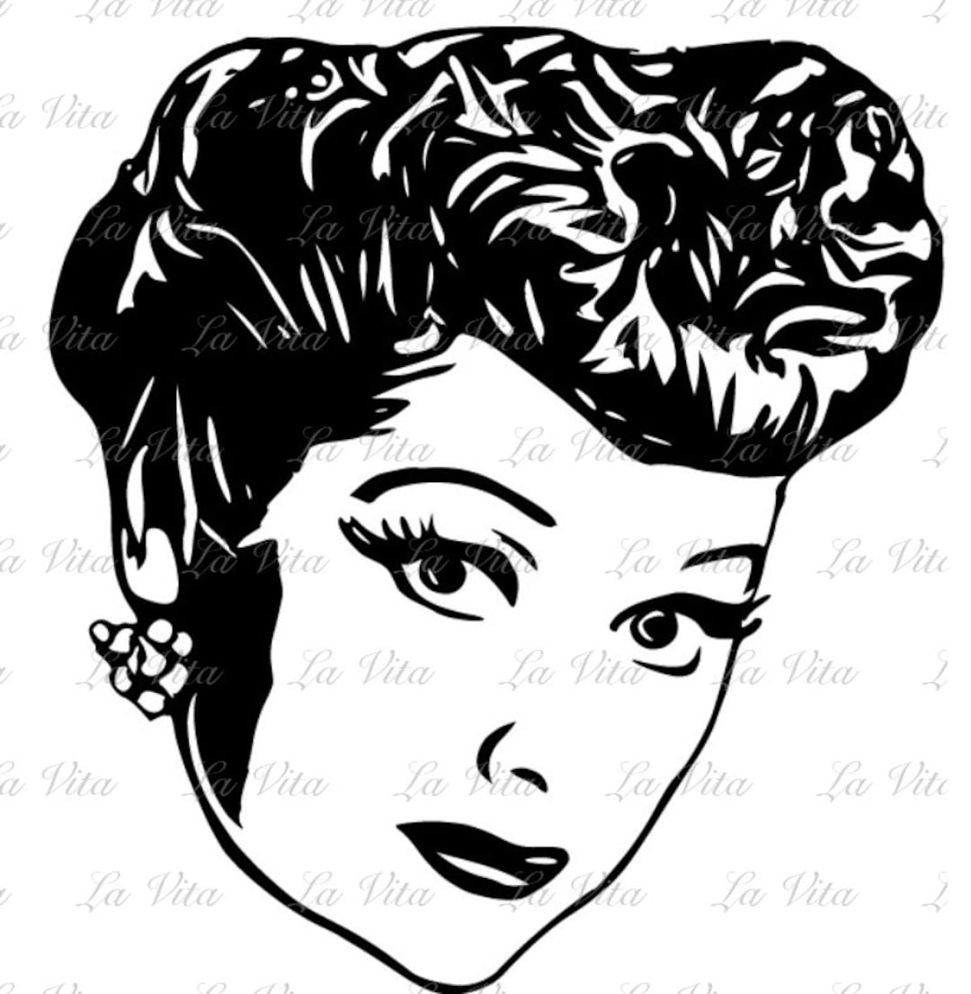 Lucille Ball Custom SVG and PNG - Etsy
