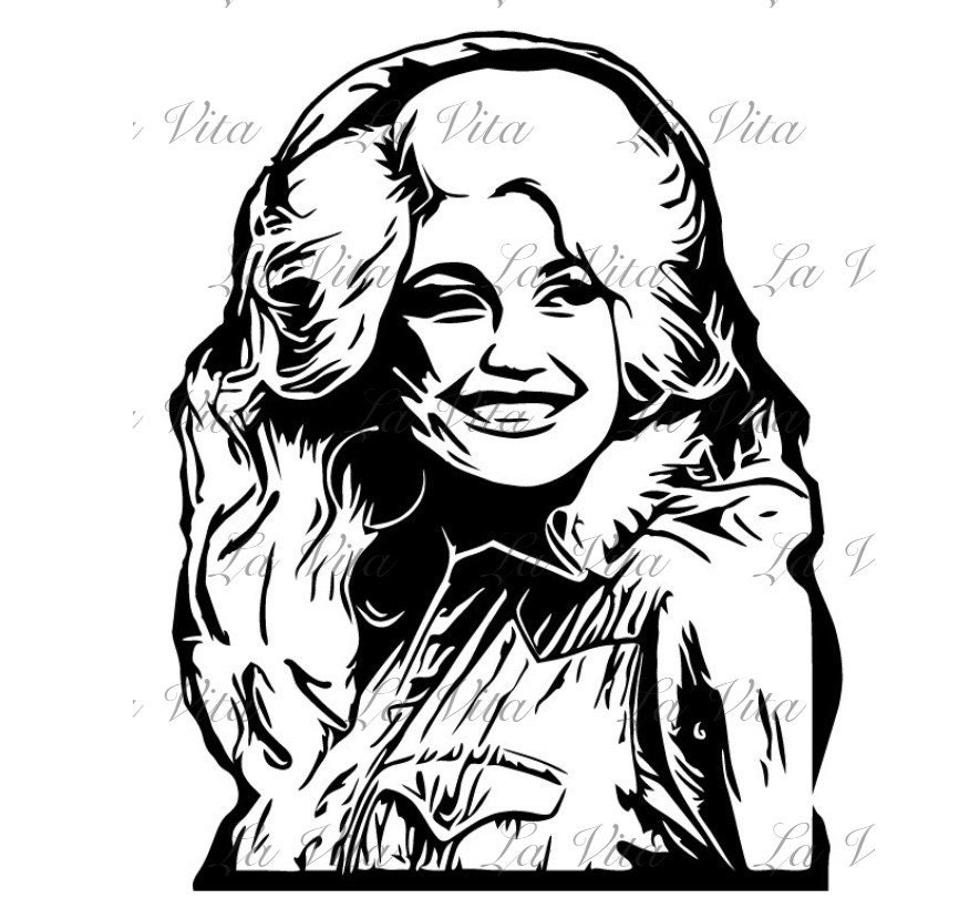 Dolly Parton SVG and JPG - Etsy