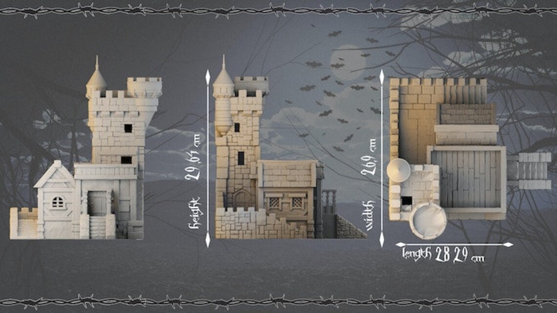 Tabletop RPG Terrain - Shelter - Fort - Dungeons and Dragons ...
