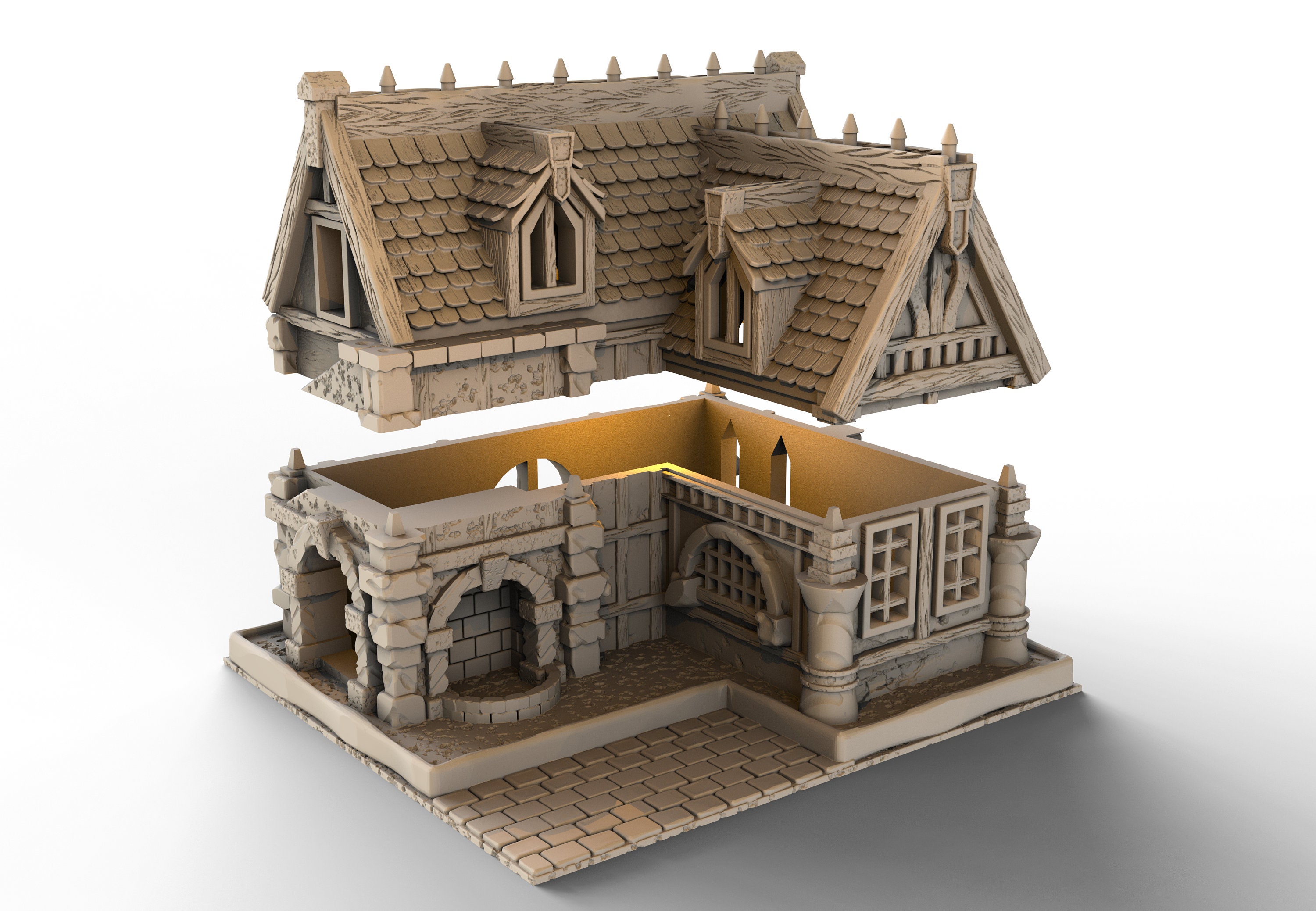 Tabletop RPG Terrain Medieval Workshop Dungeons and Dragons Pathfinder ...