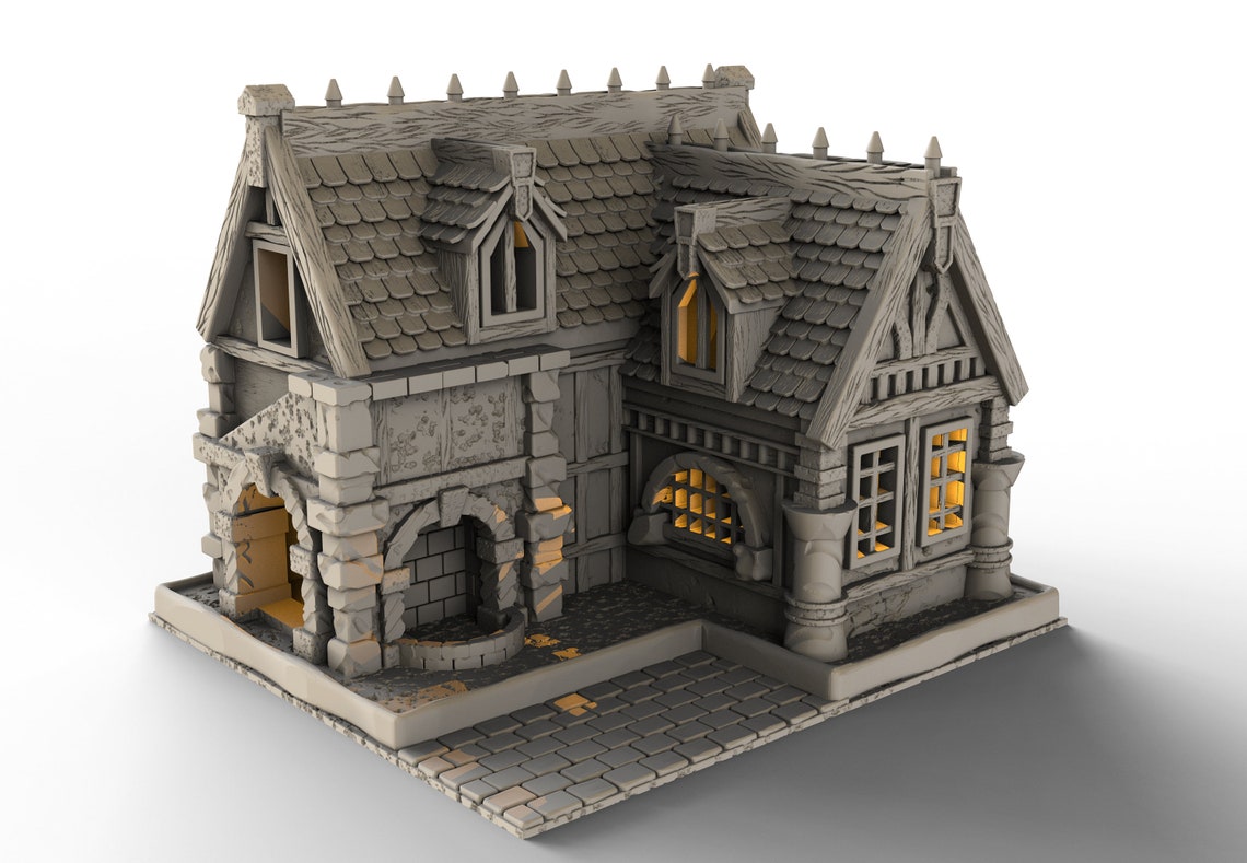 Tabletop RPG Terrain Medieval Workshop Dungeons and Dragons Pathfinder ...